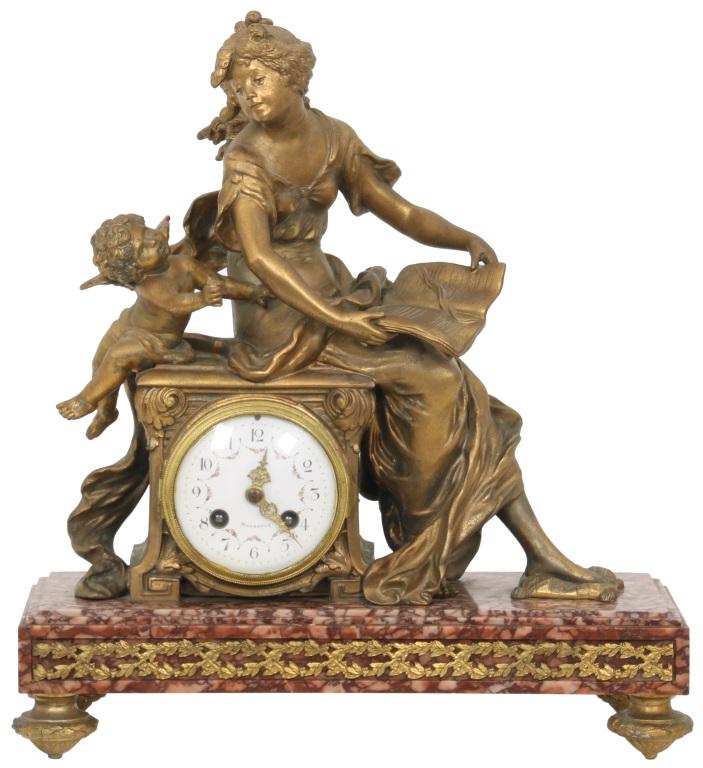 French Figural Mantel Clock Price Guide