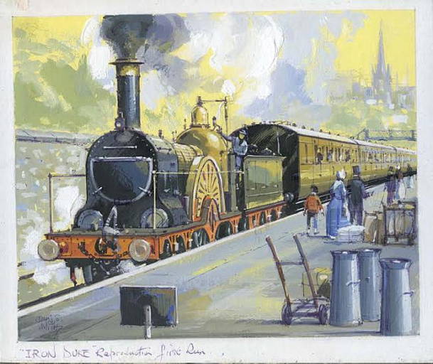 John Smith Iron Duke Steam Locomotive Train Engine