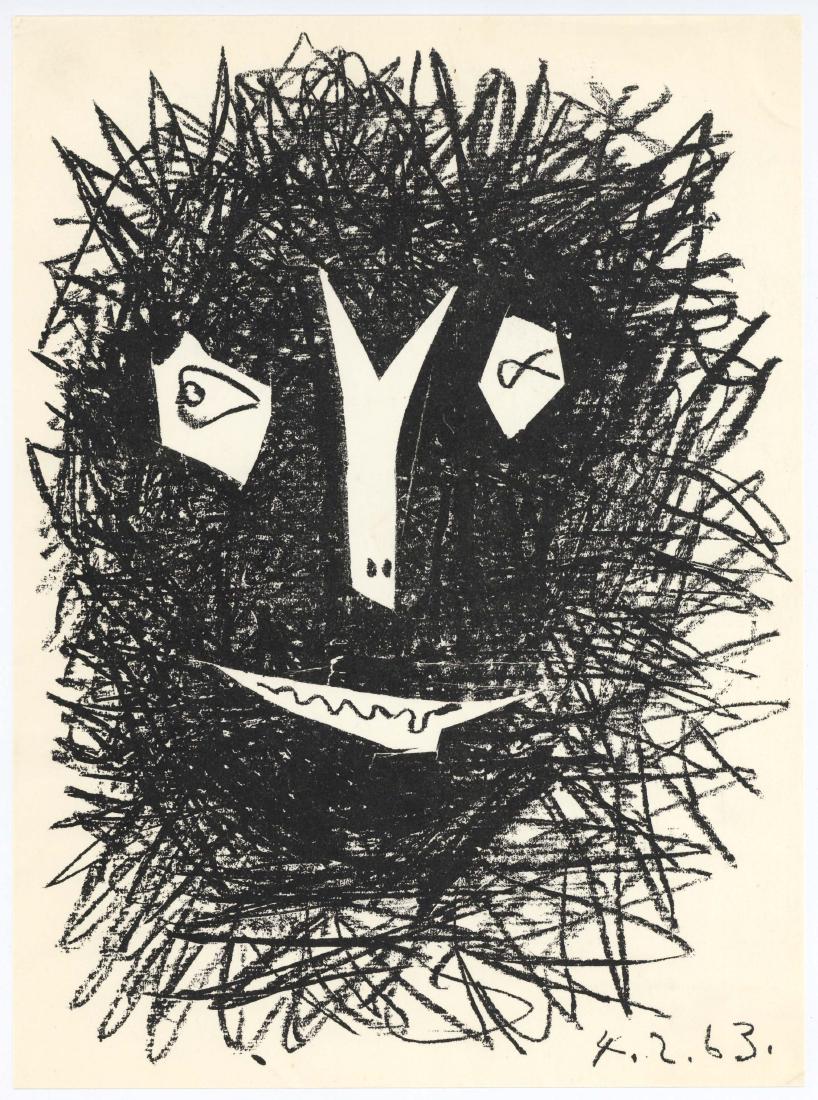 Pablo Picasso "Satyr II" original lithograph