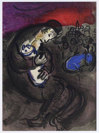 Marc Chagall "Jeremiah's Lamentations" original Bible (#2177) on Feb 04 ...