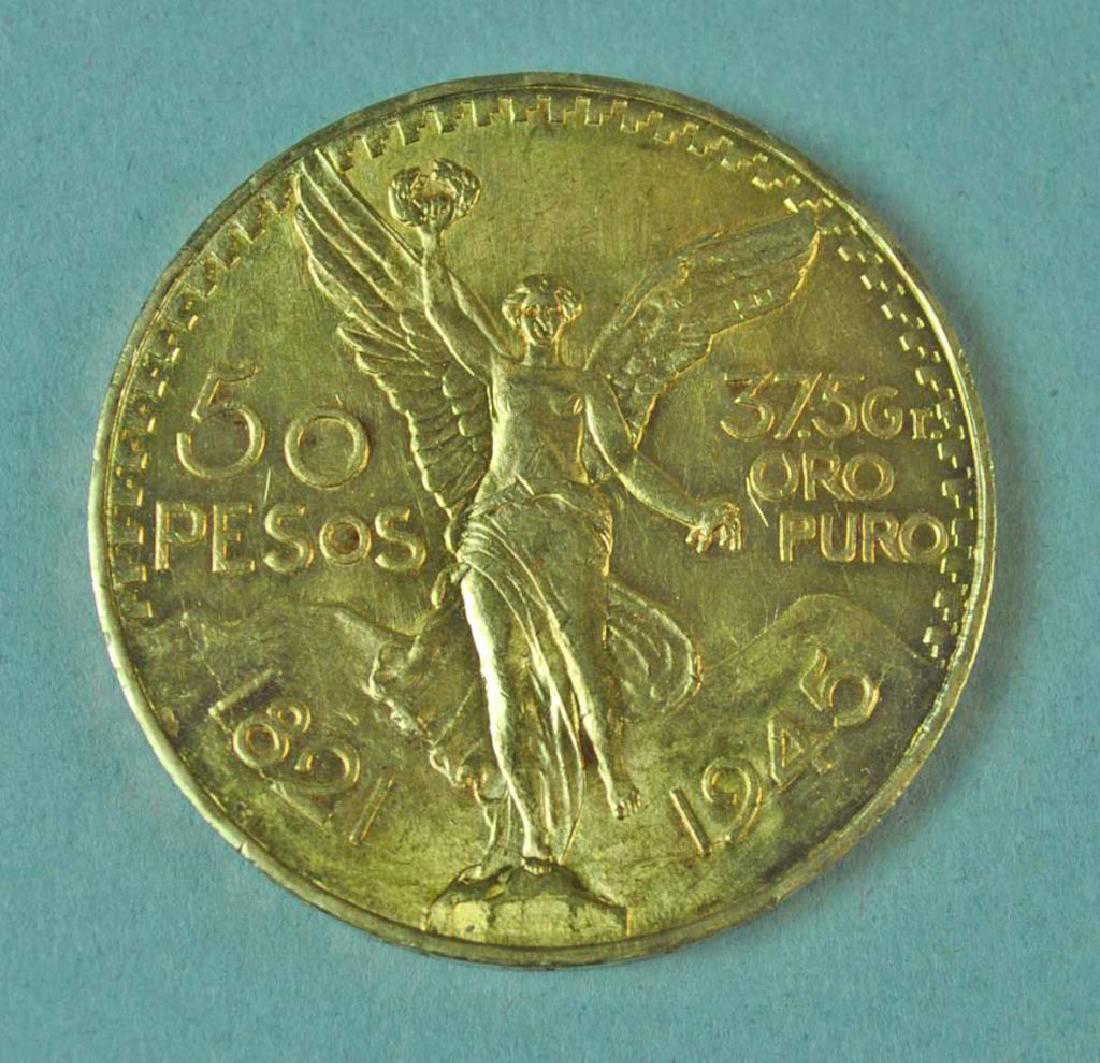 MEXICAN 50 PESO GOLD COIN mexican-50-peso-gold-coin
