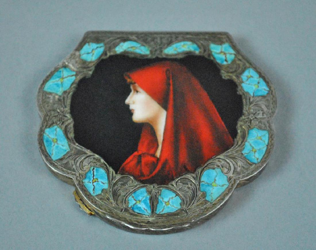 ITALIAN ENAMELED 800 SILVER COMPACT - Jan 18, 2018 | Leighton Galleries ...