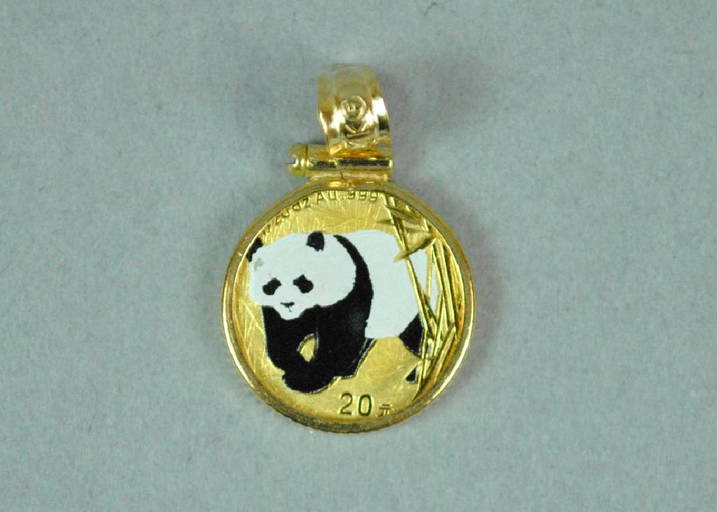 2001 CHINESE PANDA COLORIZED GOLD COIN - May 03, 2018 | Leighton ...