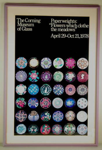 Paperweights Poster, The Corning Museum Of Glass
