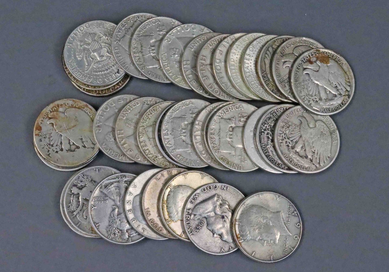 (173) Various Us Silver Coins