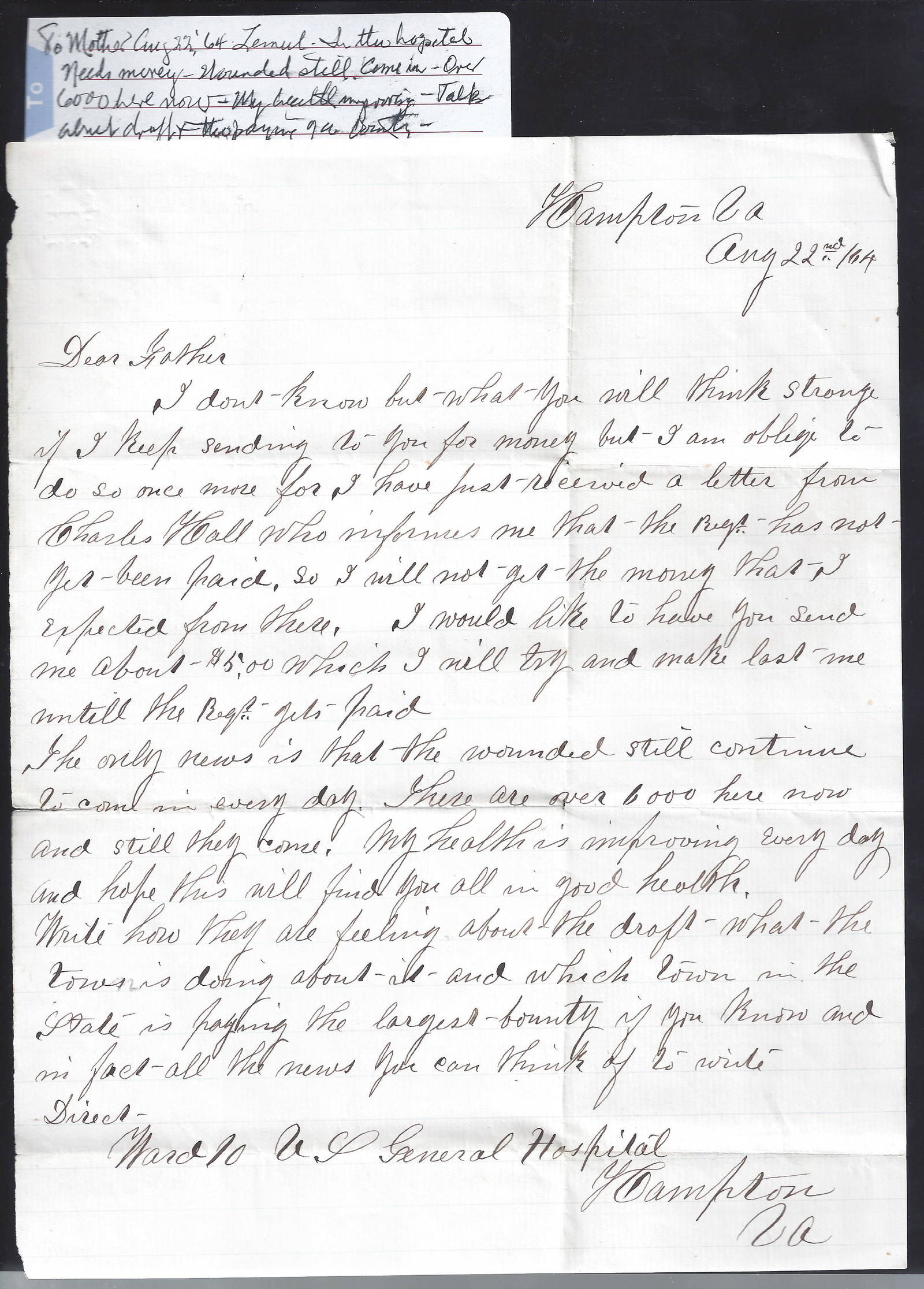 [civil War] 35 War-date Letters, And More Auction