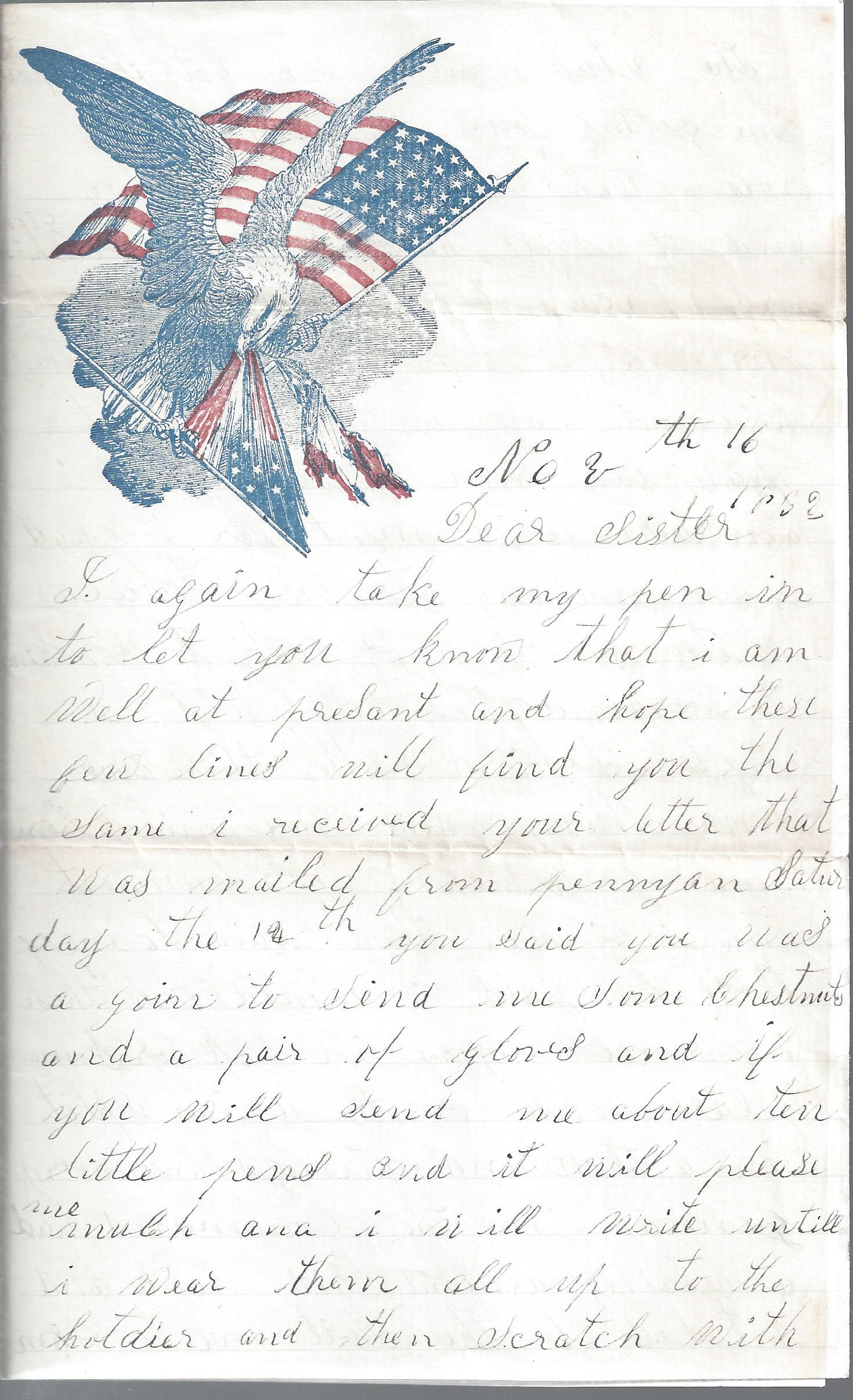 [civil War] 25 Letters, In 2 Archives Auction