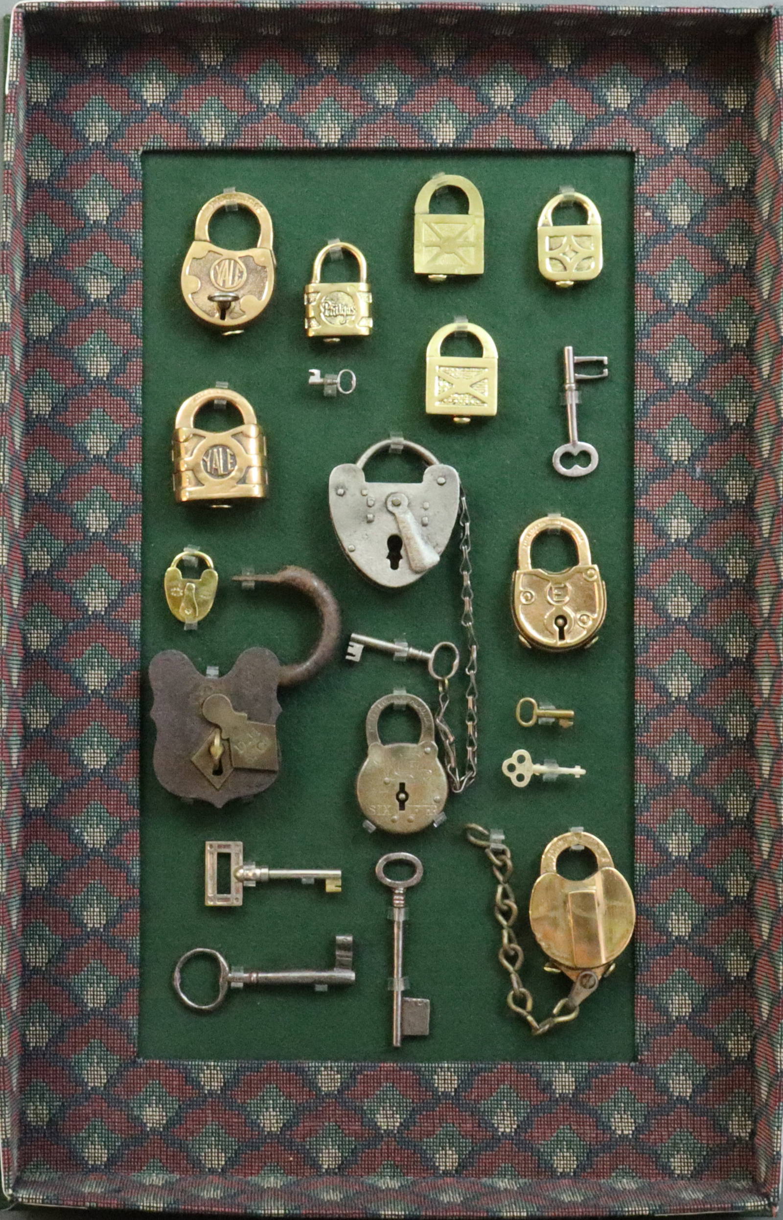 (22) Antique & Vintage Padlock & Key Collection Auction