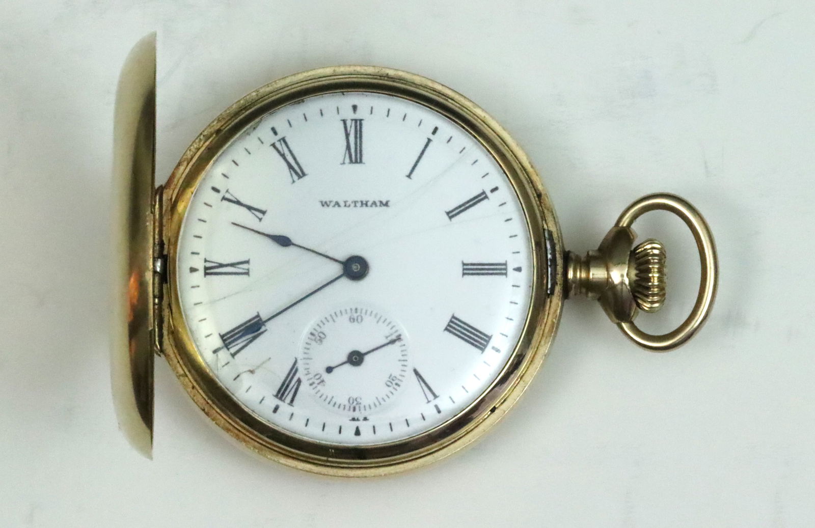 Ladies 14k Waltham Pocket Watch Auction