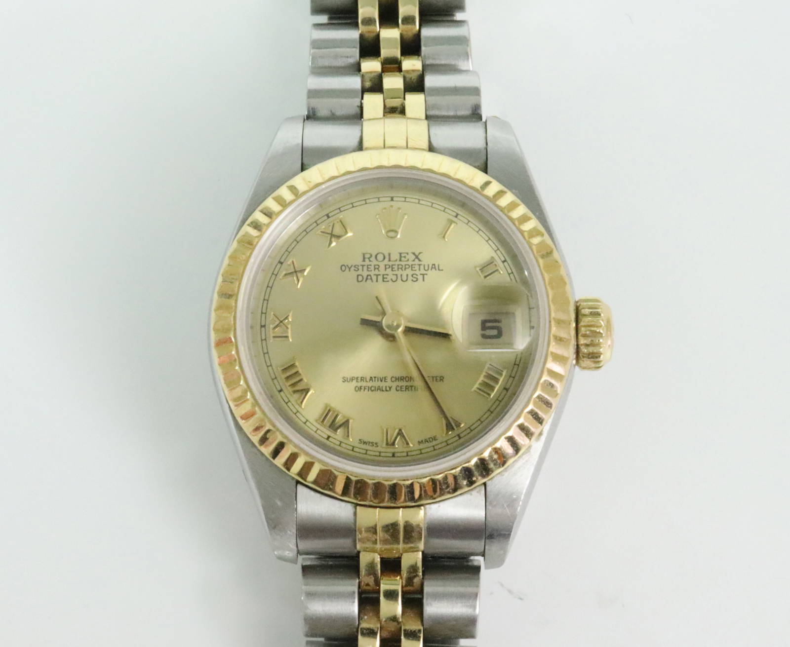 Ladies Rolex Datejust Stainless & 18k Gold Watch - Jun 05, 2025 ...