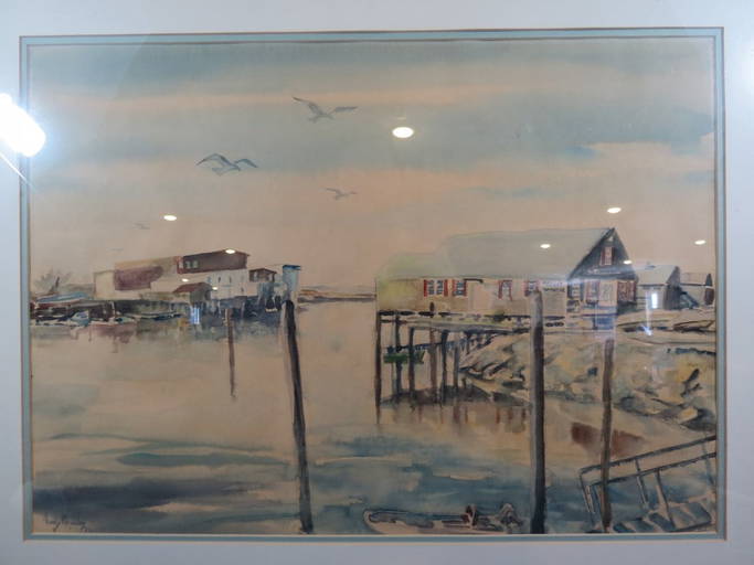 Judy Knowles Barnstable Harbor Cape Cod Watercolor