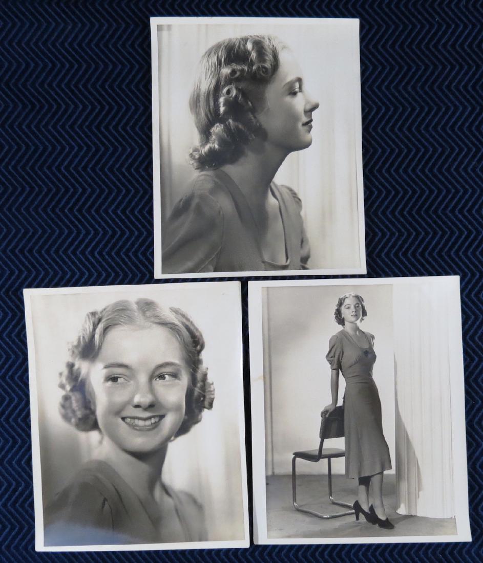 (3) 1930s Walter Thornton Model 8 X 10 Photographs