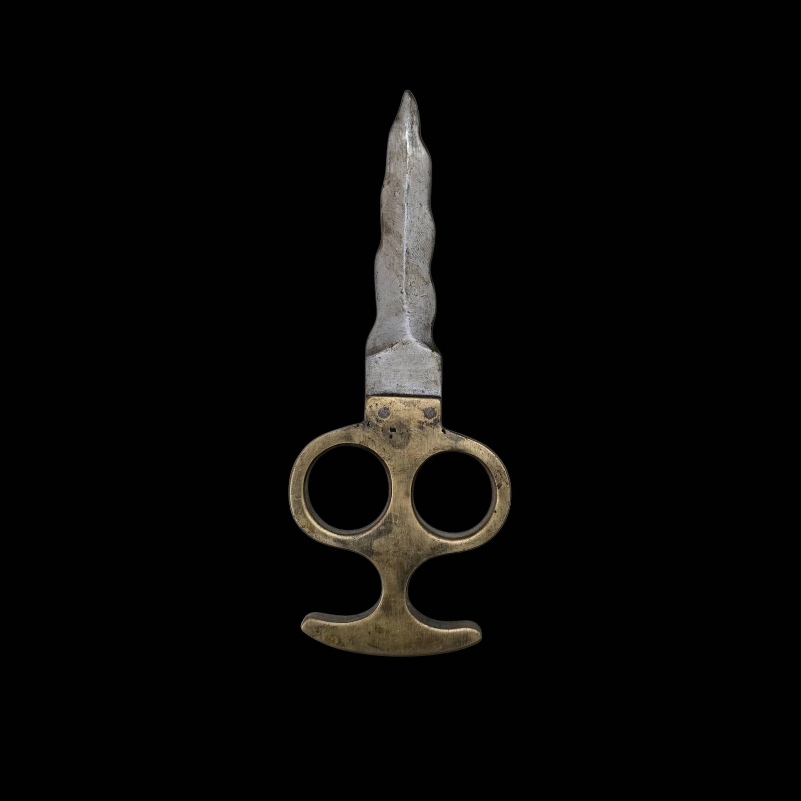 Ww1 Style Small Knuckle Push Dagger Knife Auction