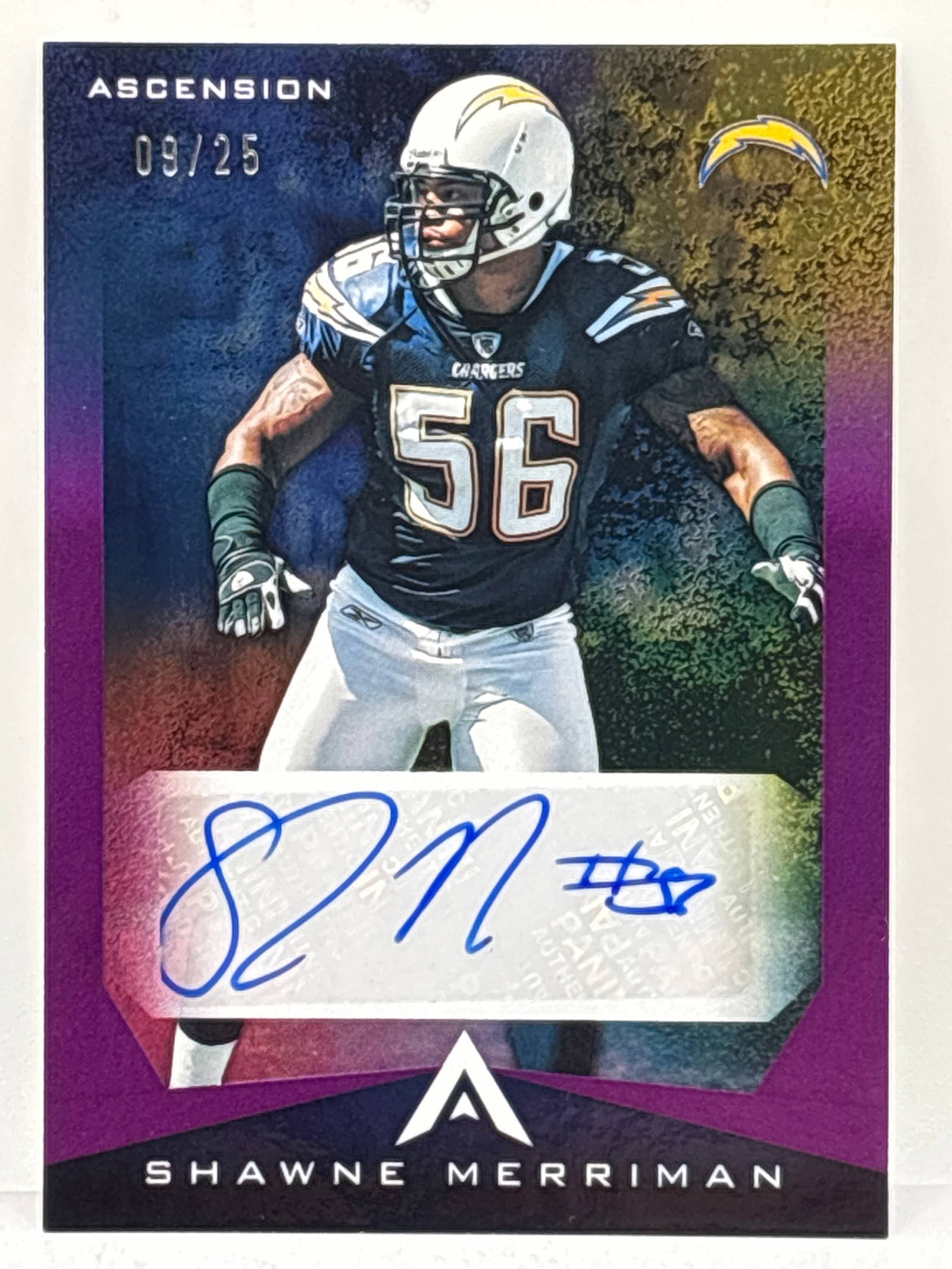 9/25!! 2021 Panini Chronicles Ascension Shawne Merriman Autographed Sp ...