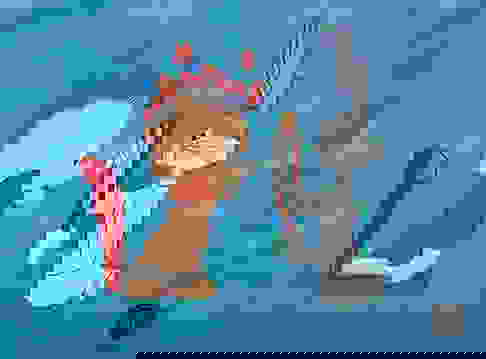 Rare Collectible Bugs Bunny Elmer Fudd Barber Of Seville Sericel Animation Art Cel Auction