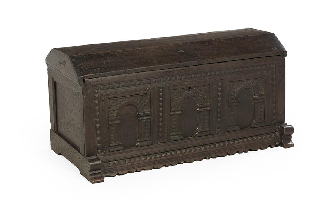 Continental Oak Coffer