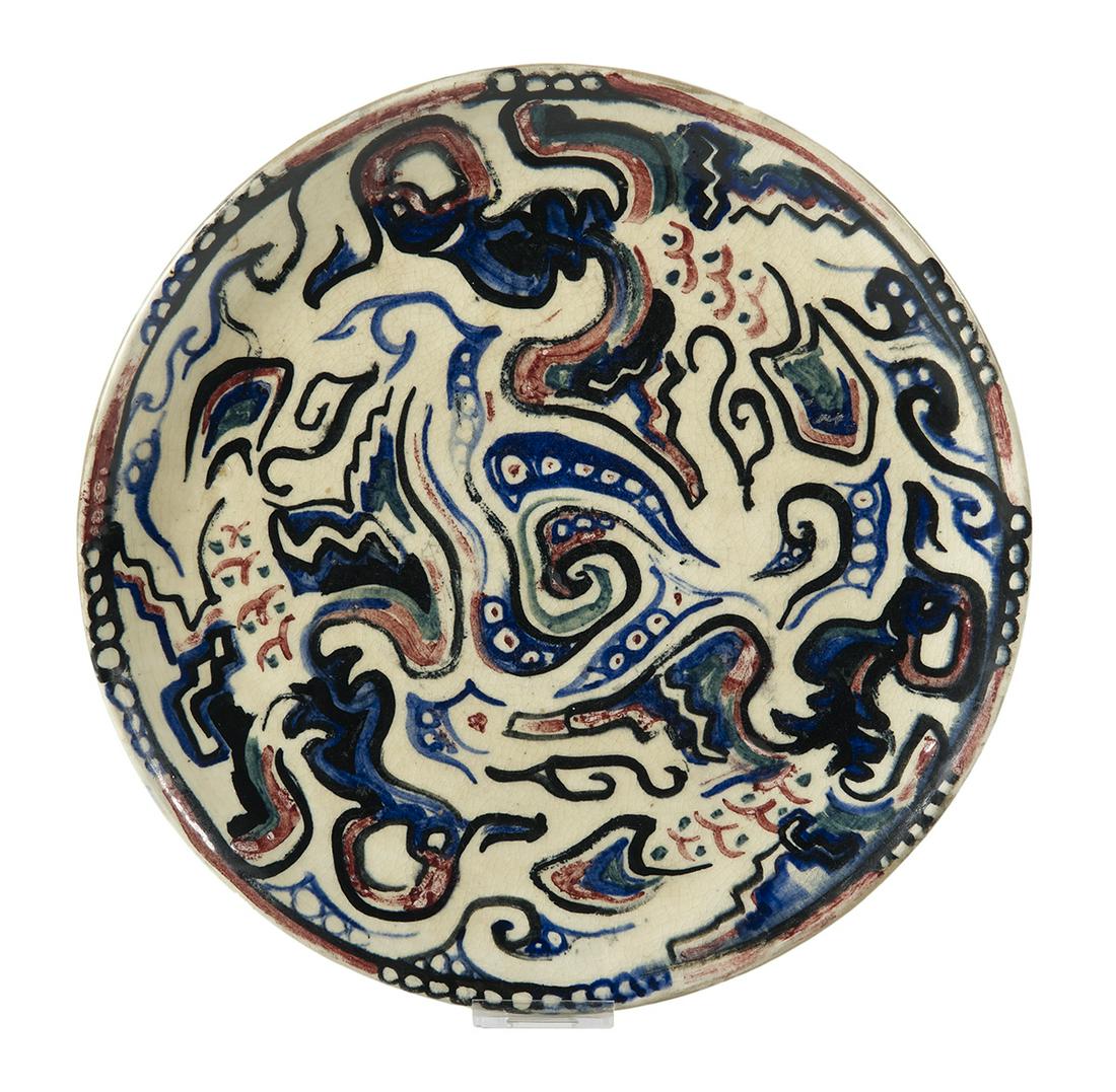 DAVID RAWNSLEY CHELSEA ART POTTERY PLATE - Sep 13, 2014 | DuMouchelles ...