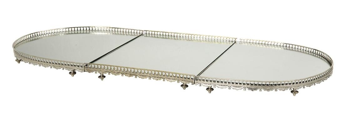 George V Silverplate Plateau