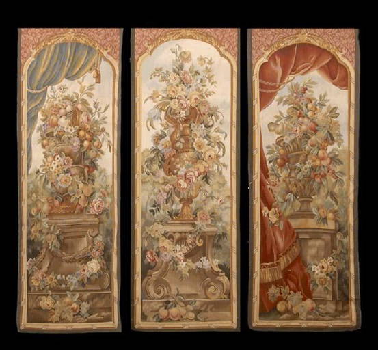 Trio of Tall, Narrow Tapestry Panels - Jun 06, 2009 | New Orleans ...