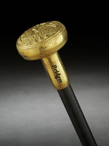 Bridges Brass And Graphite Walking Stick