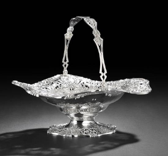 Marcus & Co. Sterling Silver Fruit Basket