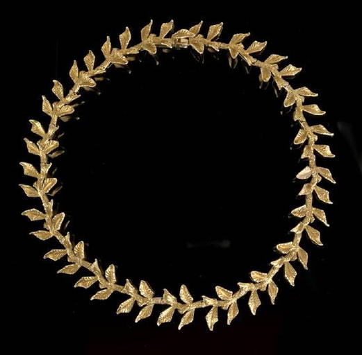 Rare 18 Kt. Salvador Dali "tree Of Life" Necklace