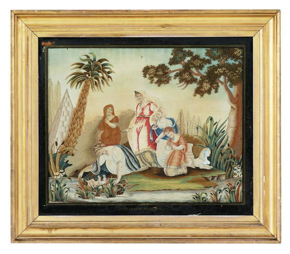 British Embroidery of Bithia and Moses (#0580) on Jan 28, 2023 | New ...