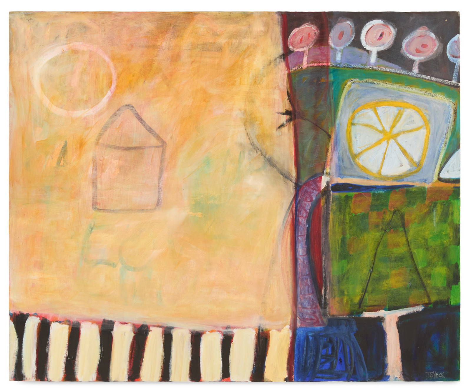 Jeanne Gentry Keck (american, Contemporary) Auction