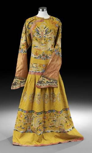 Chinese Imperial Yellow Silk Dragon Robe - Feb 23, 2013 | New Orleans ...