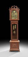 Bigelow & Kennard Mahogany Grandfather Clock - Feb 19, 2011 | Fontaine ...