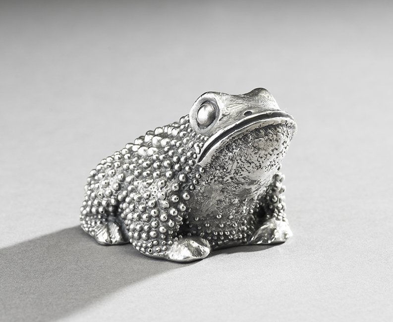 Lisham Art Sterling Silver Frog Paperweight - Jan 26, 2014 | New ...