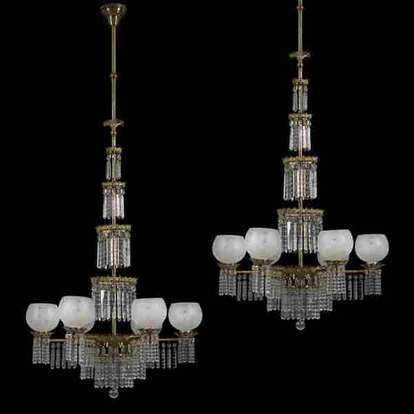 Rare Pair of Henry Hooper Gilt-Bronze Gasoliers - May 18, 2014 | New ...