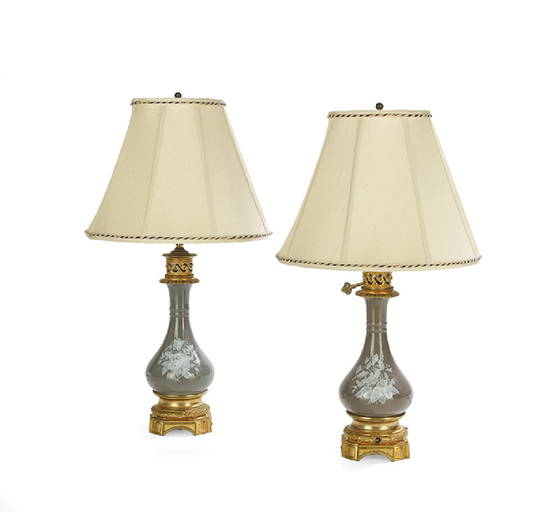 Pair Of French Moderator Lamps