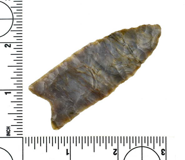 Extremely Pretty 3" Flint Ridge Clovis Jackson G 9.5