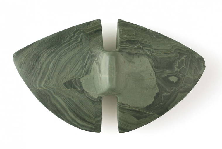 Reproduction 5 1/2" Notched Butterfly Bannerstone