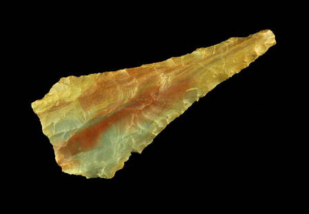 Very Fine 3 1/8" Flint Ridge Flint Fort Ancient Kn