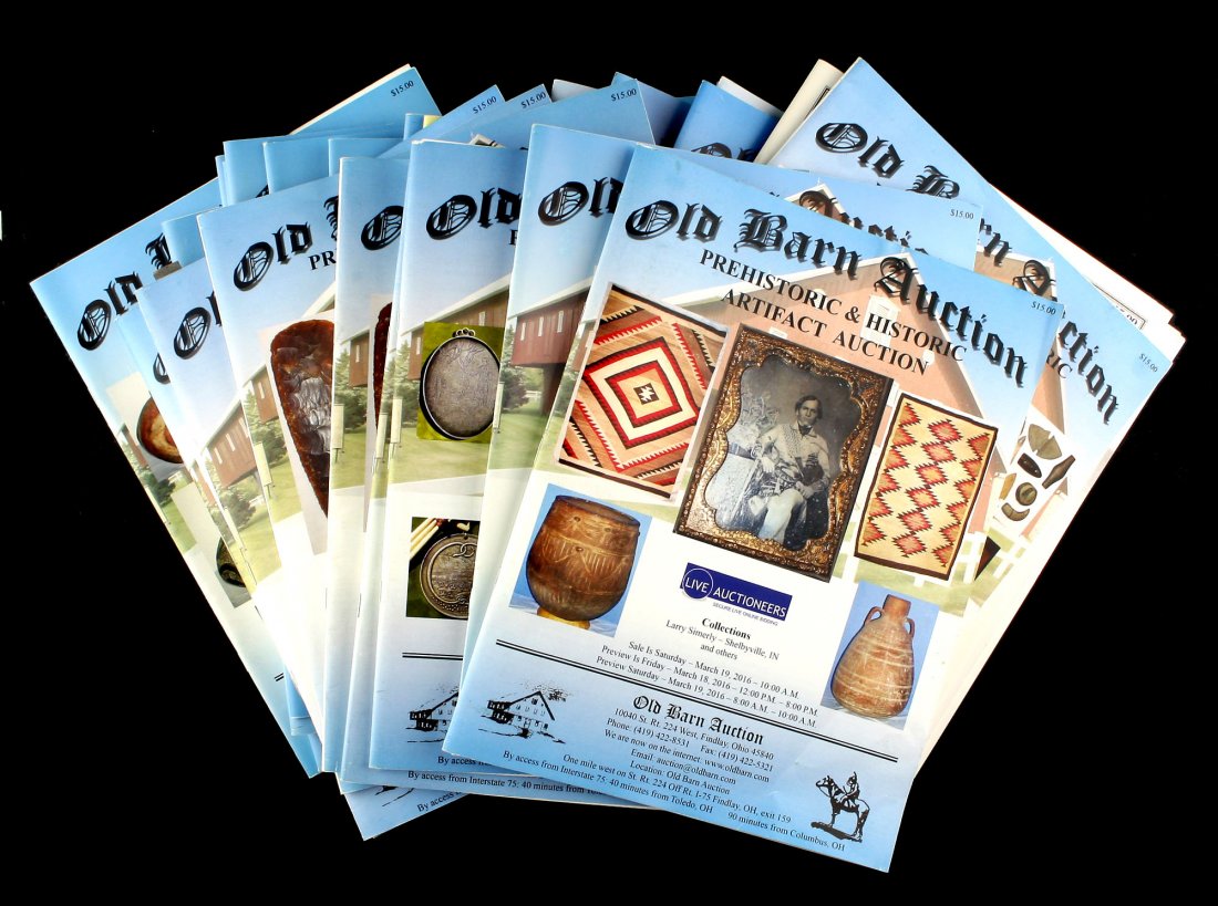 58 Old Barn Auction Sales Catalogs