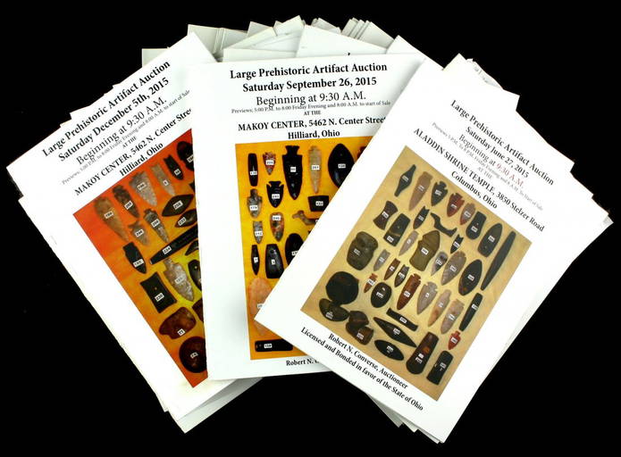 51 Robert Converse Auction Catalogs