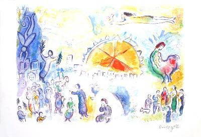 Chagall Les Quatre Saisons (four Seasons) Lithograph