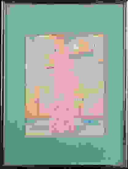 Andy Mack Vintage Art Print Elephants Framed Children