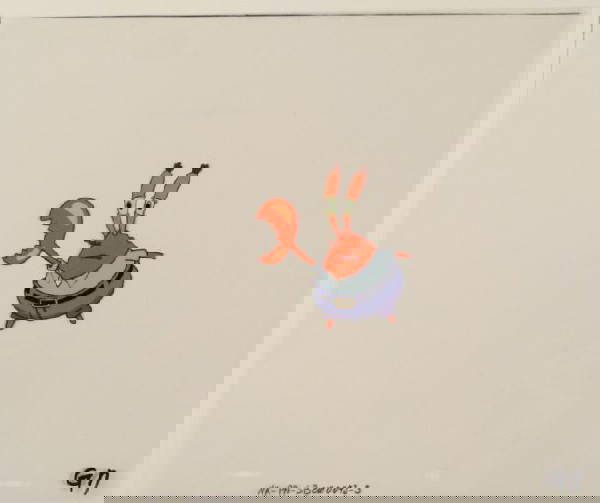 Squinting Eyes Art Original Cel SpongeBob Production - Aug 12, 2010 ...