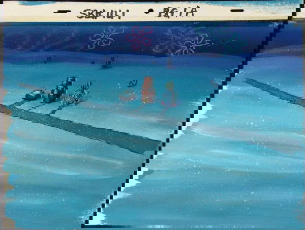 Night Time SpongeBob Production Art Background Bikini - Aug 25, 2010 ...