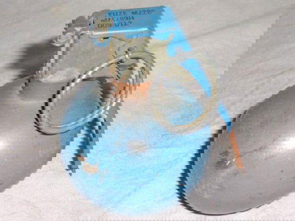 US Dummy Practice Grenade Baseball Type Blue FUZE M228