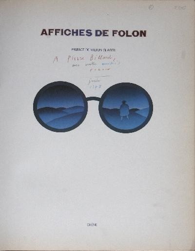 1978 Folon Affiches de Folon Book