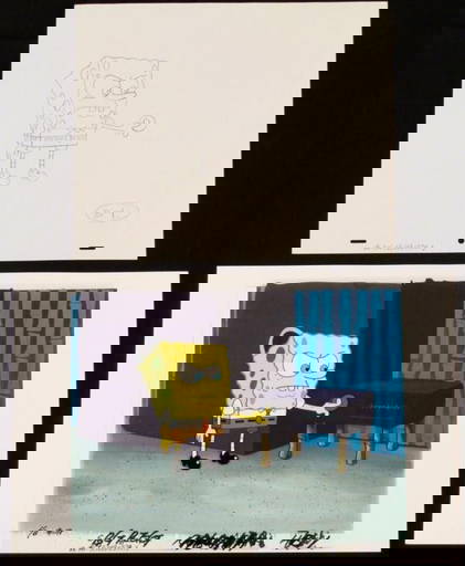Animation Drawing Background Cel Orig SpongeBob Volume - Oct 07, 2010 ...