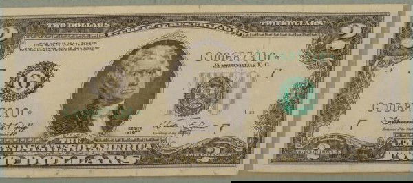 Rare Star Note $2 Dollar Bill # 00,1976 G Mint Chicago - Jan 06, 2012 ...