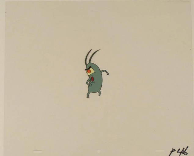 Cel Stomping Ground Original Production Spongebob Art May 27 2011
