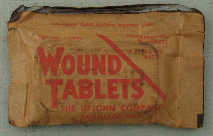 WWII US Original Unopened Package Wound Tablets - Aug 12, 2011 ...