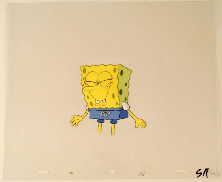 Squint Eyes Original Animation SpongeBob Art Cel - Sep 24, 2011 ...