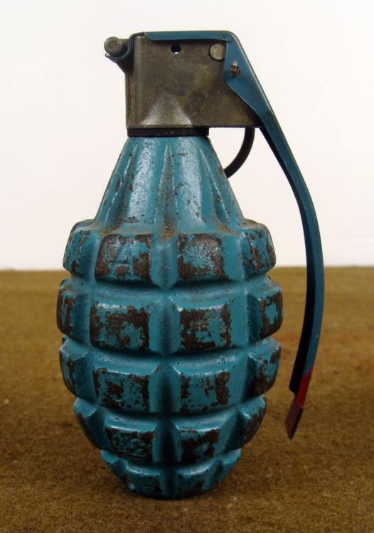 Vietnam War Hand Grenade Inert
